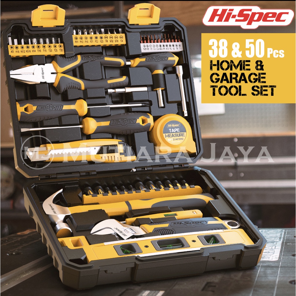 Jual HiSpec Tool Kit Set 73 pcs Tool Box Alat Set Perkakas | Shopee ...
