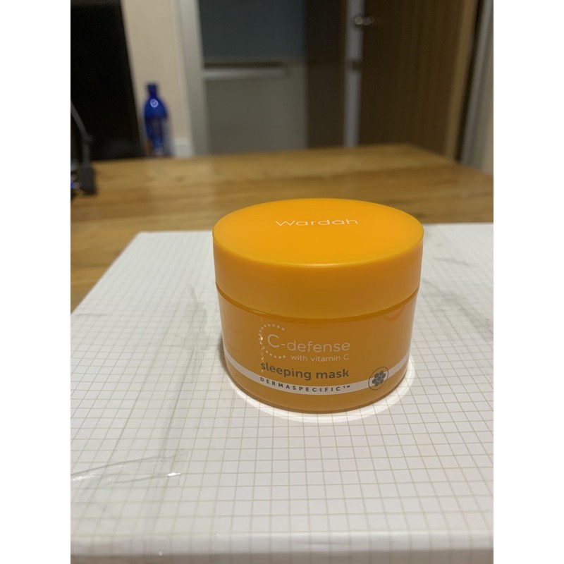 Jual WARDAH C-Defense Sleeping Mask 30gr (new) | Shopee Indonesia