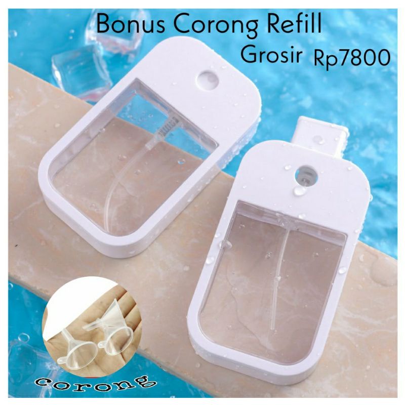 Jual Botol Pocket Botol Spray Kotak 40ml | Shopee Indonesia