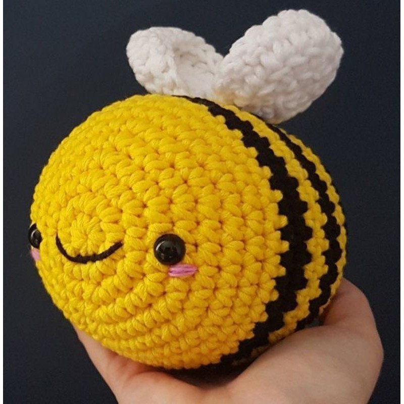 Jual Bumbleebee Amigurumi/Big Bee Amigurumi/boneka lebah rajut | Shopee ...
