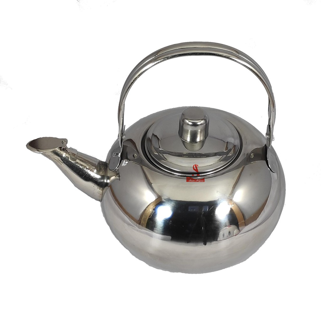 Jual Ketel Teko Teh Ceret Tea Mini Pot SILVER 16 CM Stainless PLUS ...