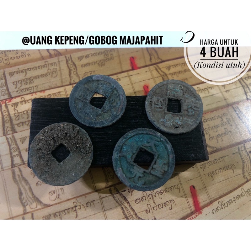 Jual Uang Kepeng Majapahit K2 atau Uang Gobog Temuan atau Uang Gobok ...