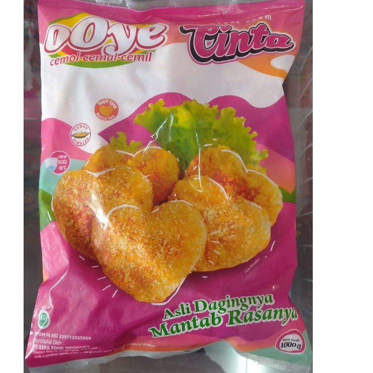 Jual Ooye nugget ayam cinta 1 kg | Shopee Indonesia