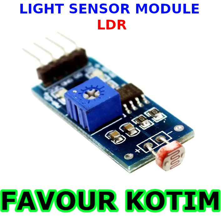 Jual PHOTOSENSTIVE LIGHT LDR RESISTANCE SENSOR CAHAYA MODULE FVKOTIM ...
