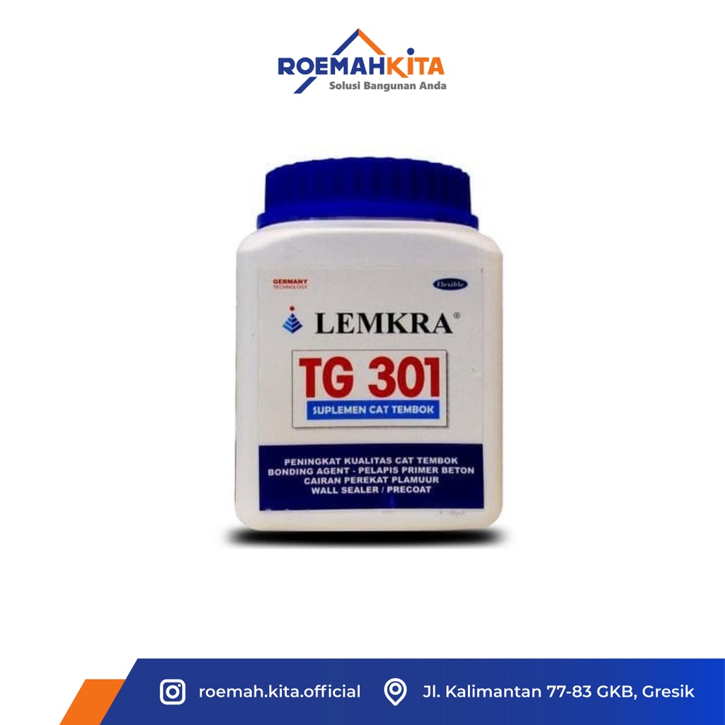 Jual LEMKRA TG 301 LEMKRA ADHESIVE 1 LITER | Pelapis primer beton ...