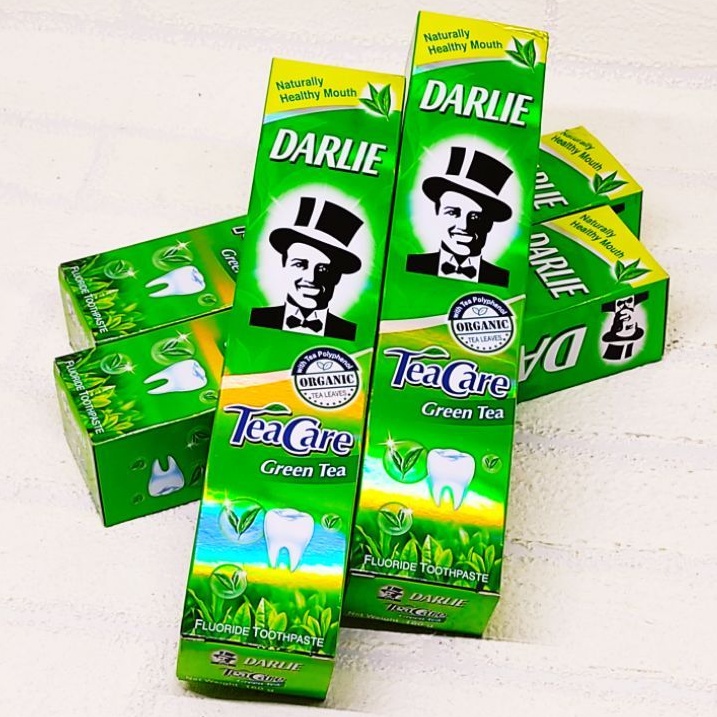 Jual Darlie Tea Care Green Tea Pasta Gigi 160 g | Shopee Indonesia