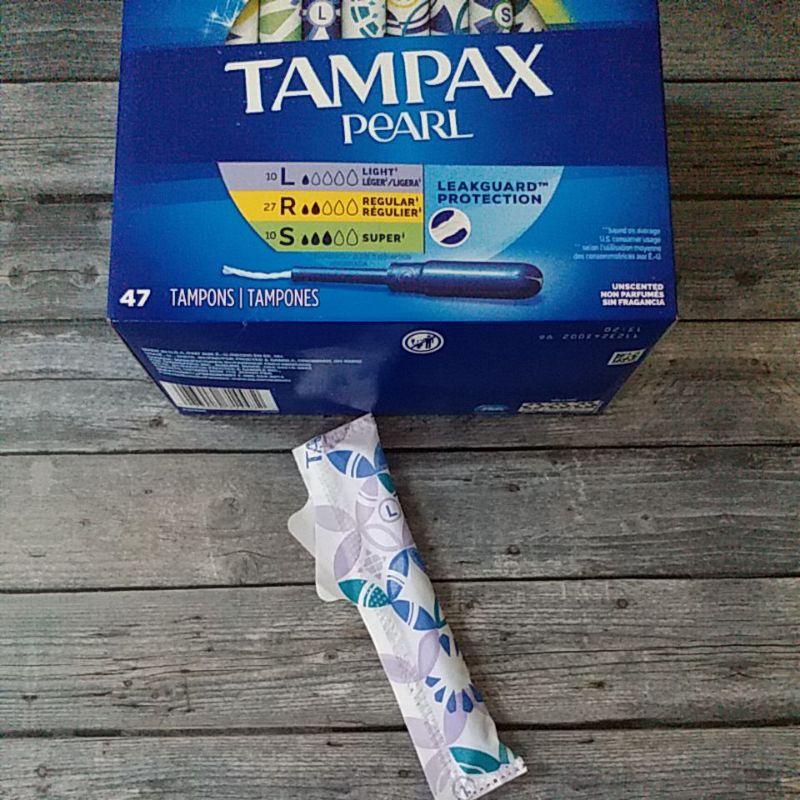 Jual Tampax Pearl Tampons Jumbo Unscented USA Singapore | Shopee Indonesia