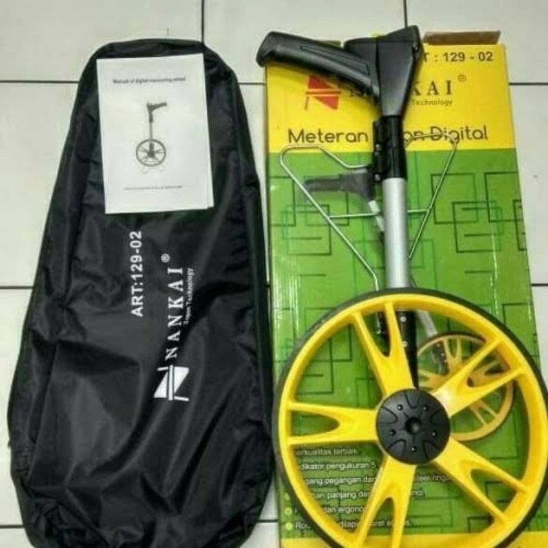 Jual Nankai Walking Measure Wheel / Measuring Wheel / Meteran Dorong ...
