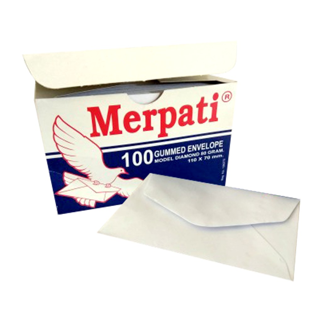 Jual Amplop Merpati Kecil Model Diamond (110 mm x 70 mm) | Shopee Indonesia