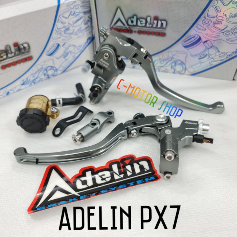 Jual Adelin Master Rem Adelin Kanan Kiri Kopling Adelin Px7 Radial Set Kanan Kiri 17,5 Rcs ...