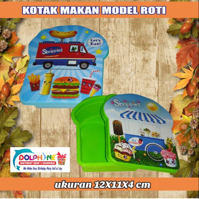 Jual Souvenir Ultah Kotak Makan model Roti | Shopee Indonesia