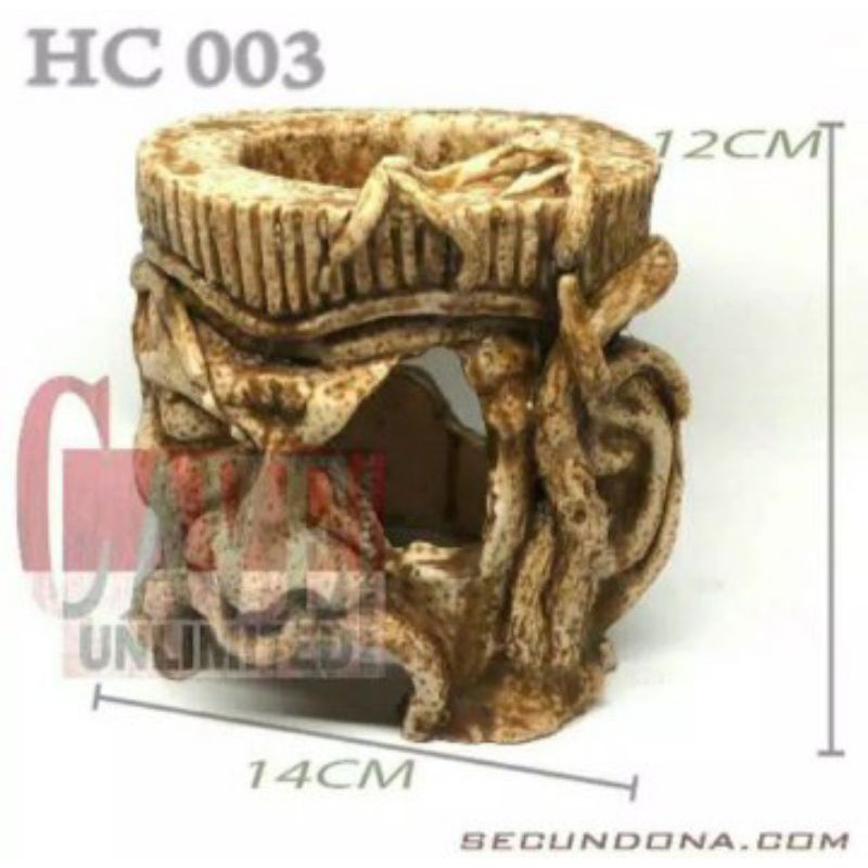 Jual HC024 ACTION FIGURE GROOT HIDING CAVE PET AKSESORIS KANDANG HEWAN ...