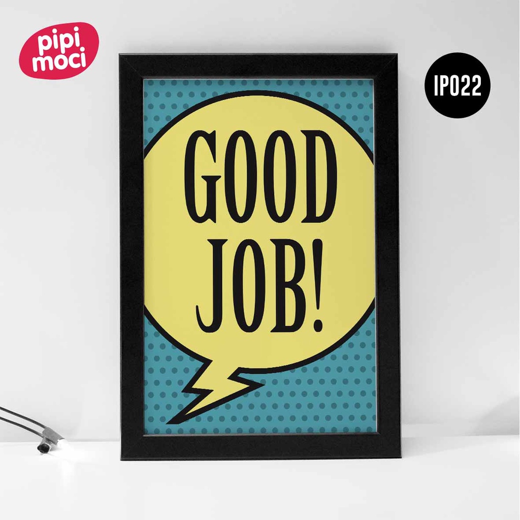 Jual Poster Good Job A3 45x30cm | Shopee Indonesia