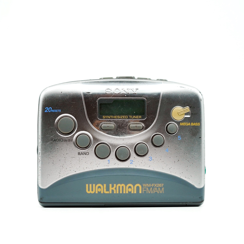Jual Walkman Sony Radio Cassette Player WM-FX267- Pemutar Kaset Pita ...