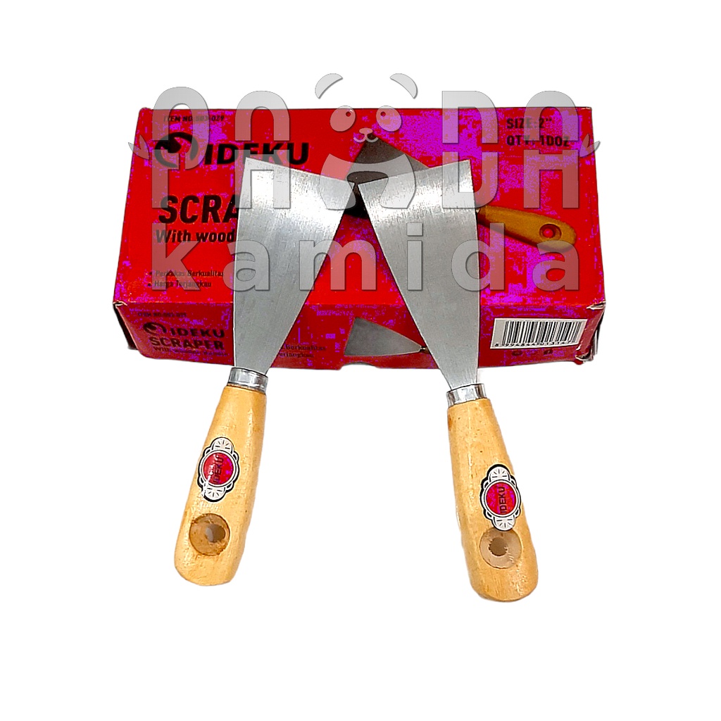 Jual Kape Gagang Kayu 2" 2 1/2" 3" Scraper Gagang kayu | Shopee Indonesia