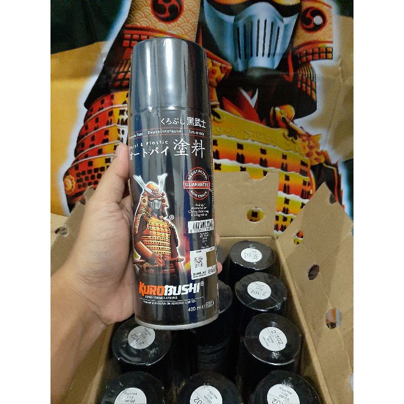 Jual samurai paint Pylok pilok pilox pylox 102 white standart putih glossy cat semprot aerosol ...
