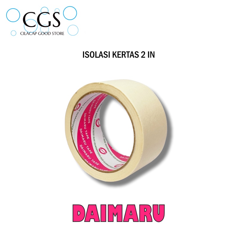 Jual ISOLASI KERTAS DAIMARU 2 inch - isolasi daimaru besar - masking ...