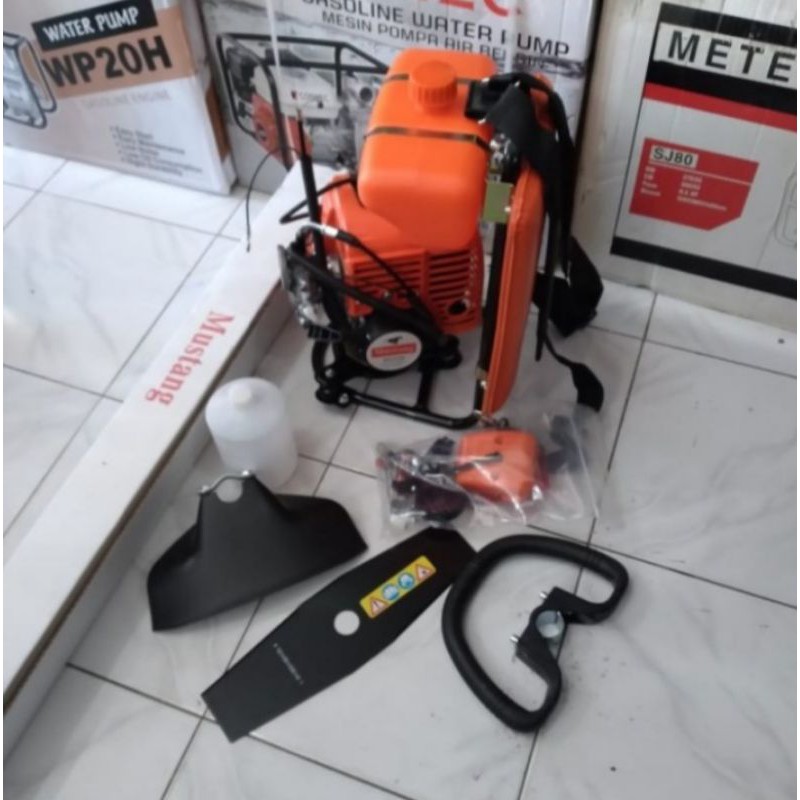 Jual Mesin potong rumput Mustang 328/Brush cutter Mustang 328 | Shopee ...