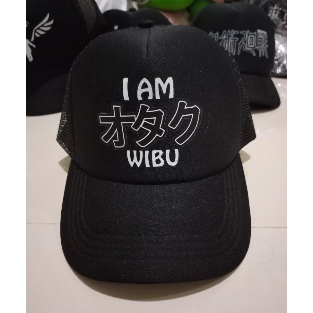 Jual PROMO MURAH - Topi Anime I Am Wibu - Gratis Stiker Anime | Shopee ...