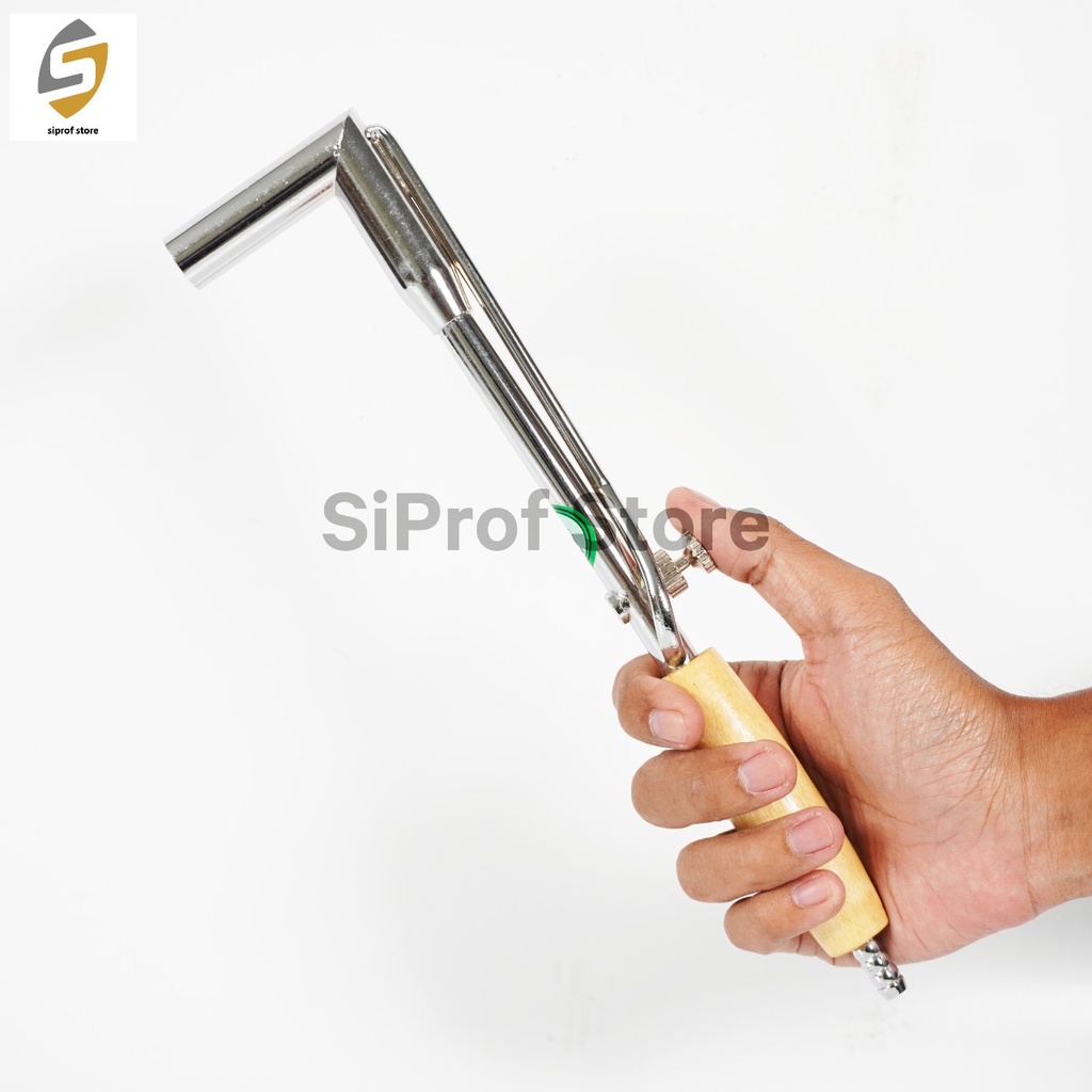 Jual Blender Patri / Solder Leburan Emas dgn Gagang Kayu Pelindung ...