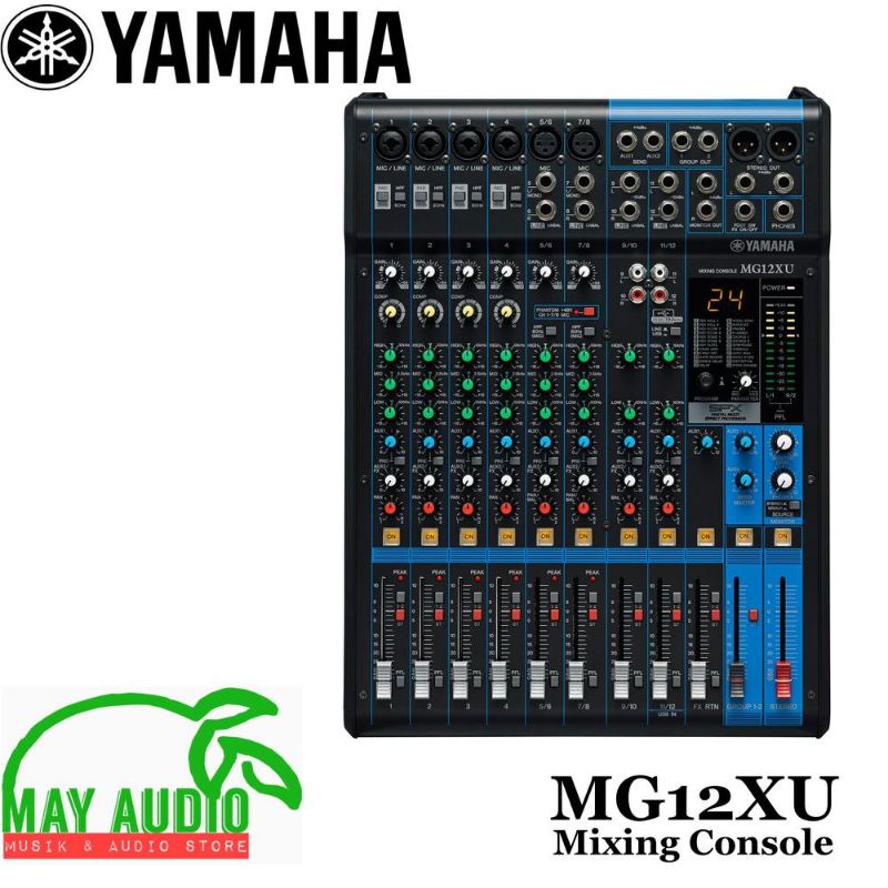 Jual Mixer YAMAHA MG12XU/MG 12XU Original&Garansi Resmi | Shopee Indonesia