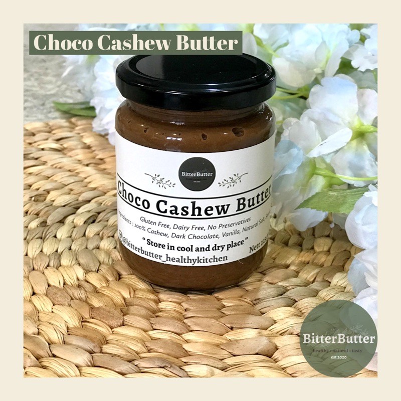 Jual Natural Choco Cashew Butter 225 gram, Selai Kacang Mede Rasa ...