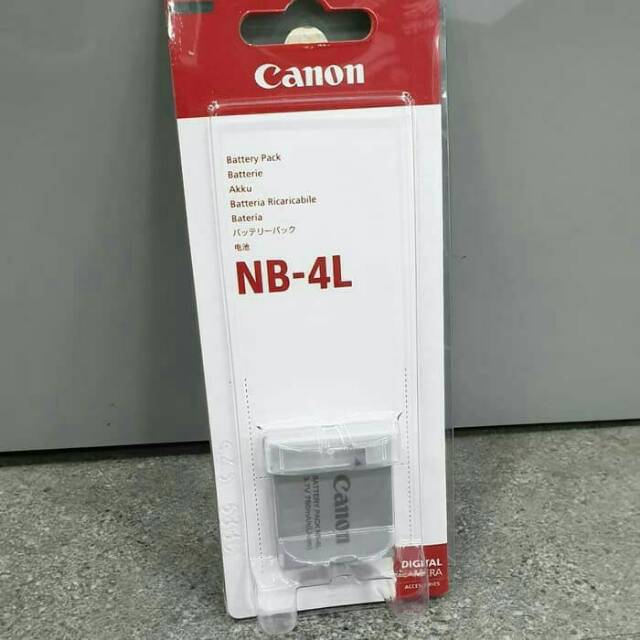 Jual Baterai Battery NB-4L / NB4L / NB 4L | Shopee Indonesia