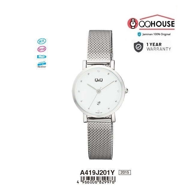 Jual Q&Q QNQ QQ A419 A419J A419J201 A419J201Y ANALOG DATE DISPLAY ...