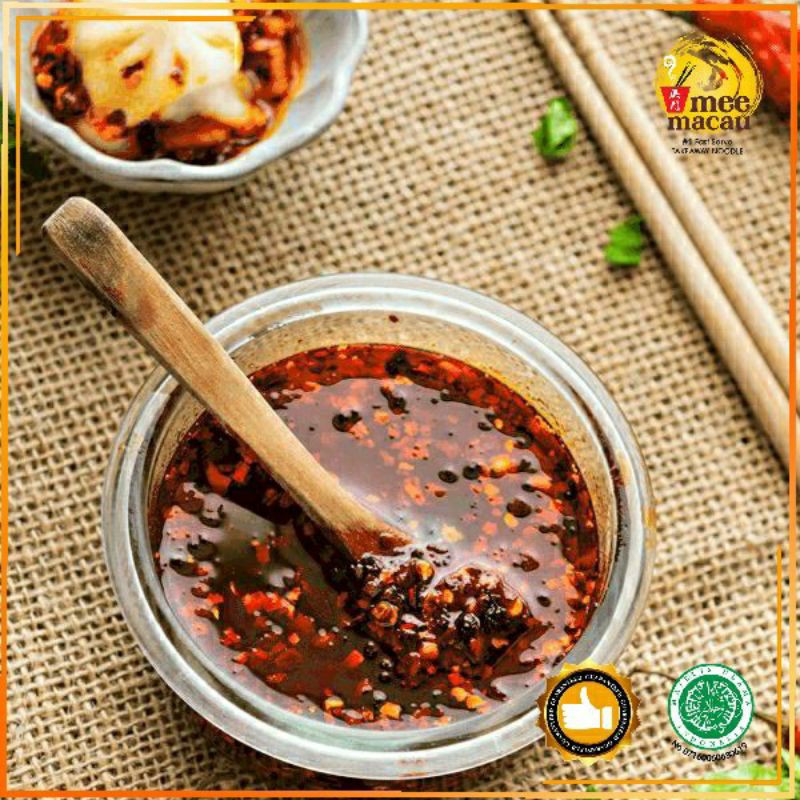 Jual Garlic Chili Oil / Minyak Cabai Dimsum Wonton Saus Cabai Flake ...