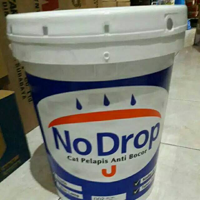 Jual Cat Tembok No Drop Waterproof 20kg / Pelapis Anti Bocor 20 kg pail | Shopee Indonesia