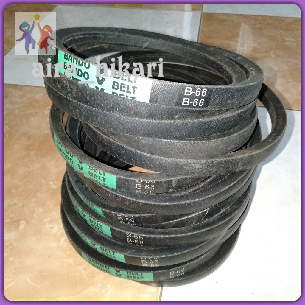 Jual Bando B 66 V Belt / Fan Belt / Tali Kipas / Tali Pulley | Shopee Indonesia