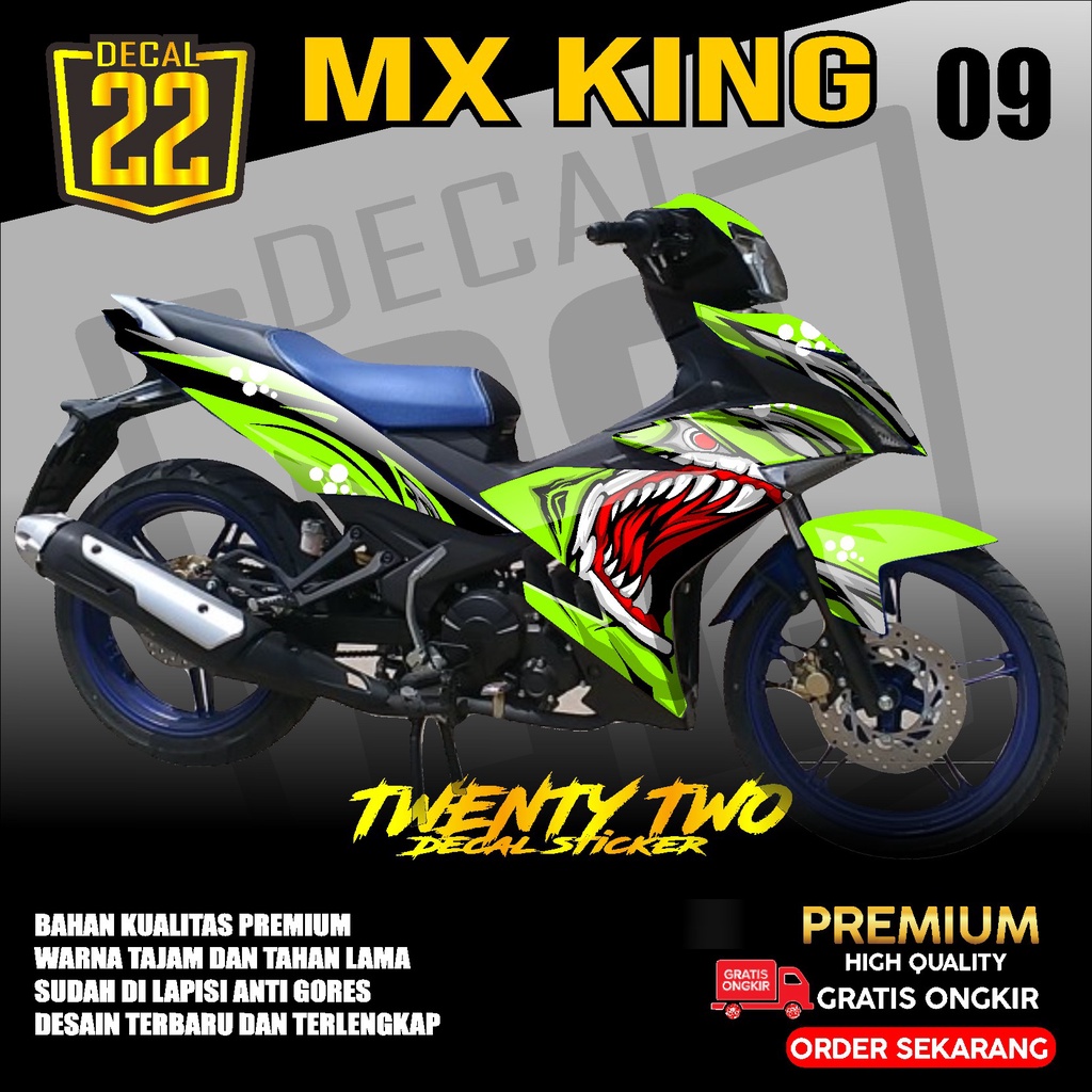 Jual Decal Mx King 150 Full Body Dekal Mx King 150 Full Body Stiker Mx ...