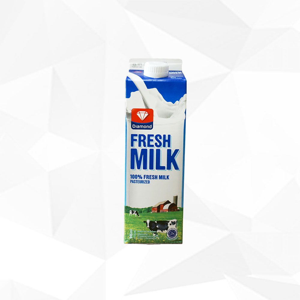 Jual Diamond Fresh Milk Plain 946Ml | Shopee Indonesia