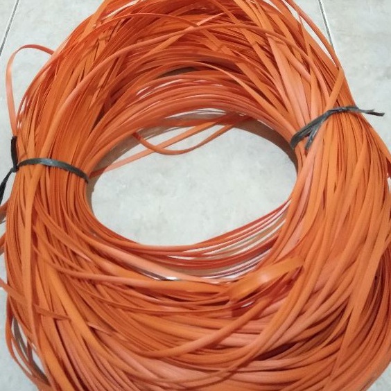 Jual Tali rotan plastik sintetis bentuk pipi dan bulat perkilo | Shopee ...