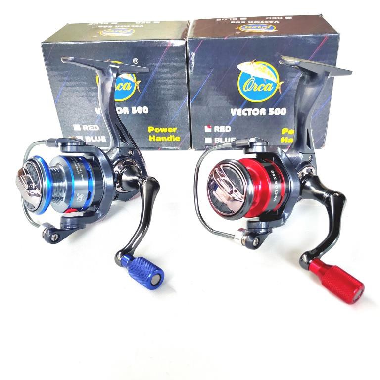Jual Reel Pancing Orca Vector 500 Kuat Power Handle UL | Shopee Indonesia