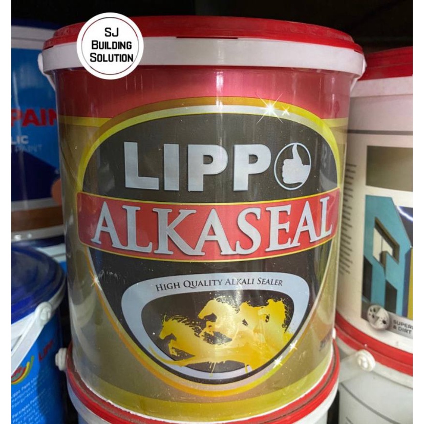 Jual CAT DASAR / SEALER / ALKALI LIPPO ALCASEAL MURAH BAGUS 5KG 5 KG ...