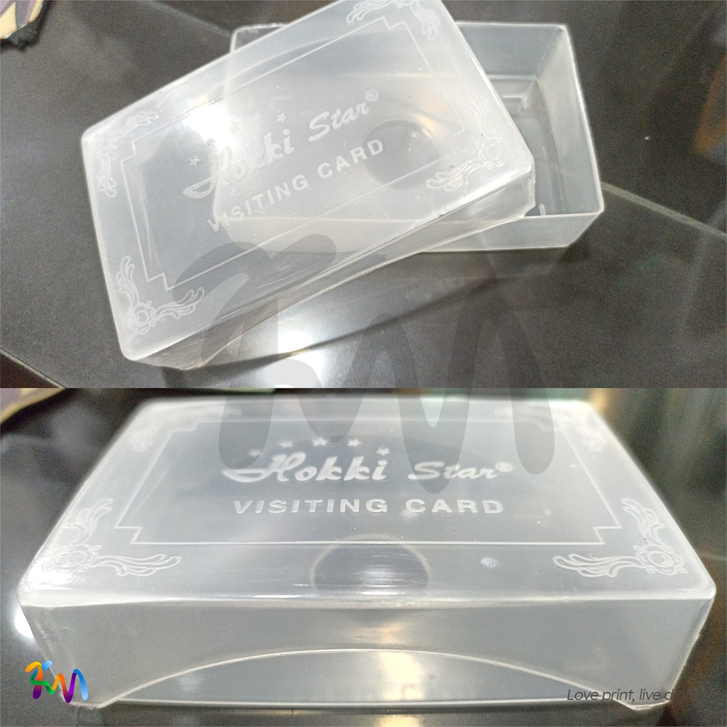 Jual Kotak Kartu Nama / Box Kartu Nama Bening | Shopee Indonesia