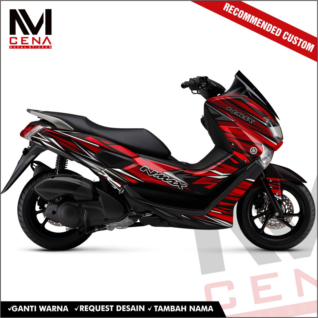 Jual Sticker Striping Decal Nmax full body sticker Nmax racing star ...
