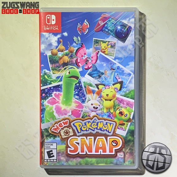 Jual nintendo switch card game cartridge NEW POKEMON SNAP 2nd bekas ...