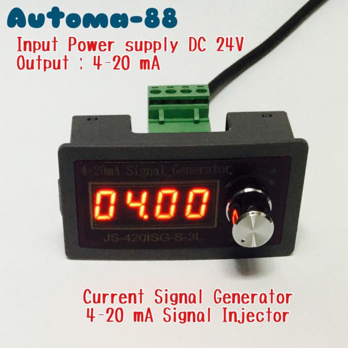 Jual Source Injector 4-20Ma Signal Generator 12V 24V Analog Input ...