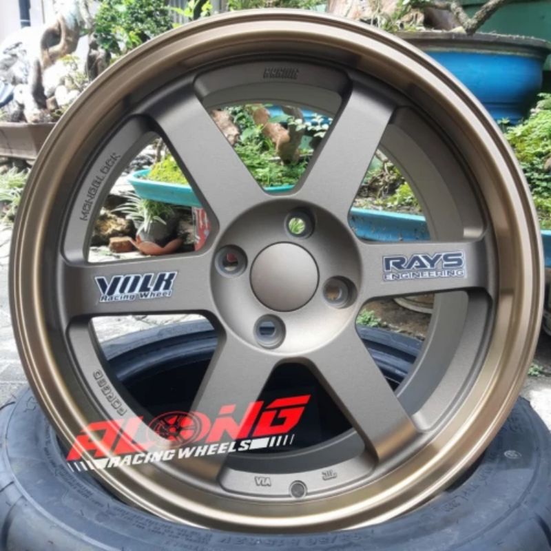 Jual velg Repl. Rays TE37 OG R16 offset 35 Bronze | Shopee Indonesia