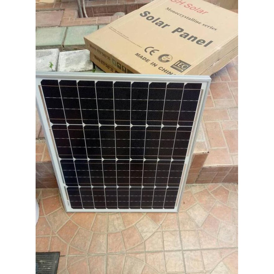 Jual 50 Wp 50Wp Mono Gh Panel Surya Cell Surya | Shopee Indonesia