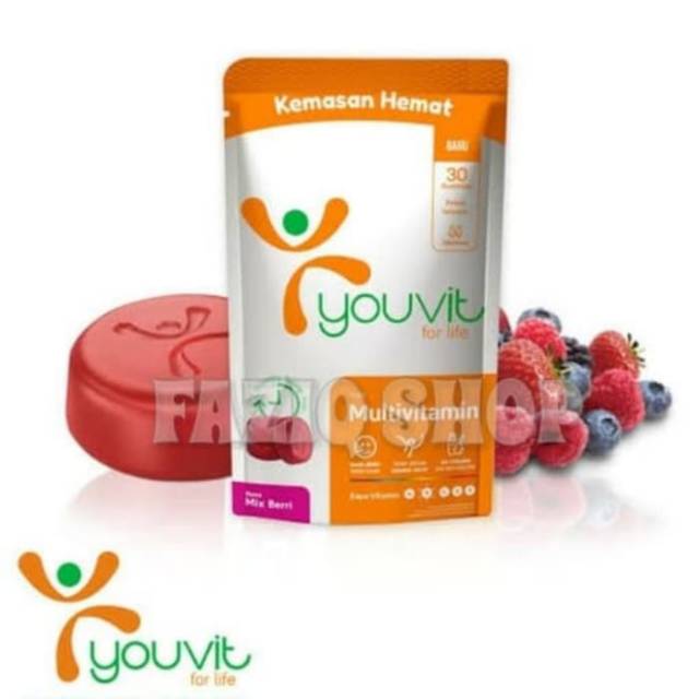 Jual YOUVIT MULTIVITAMIN GUMMY 30 PCS | Shopee Indonesia