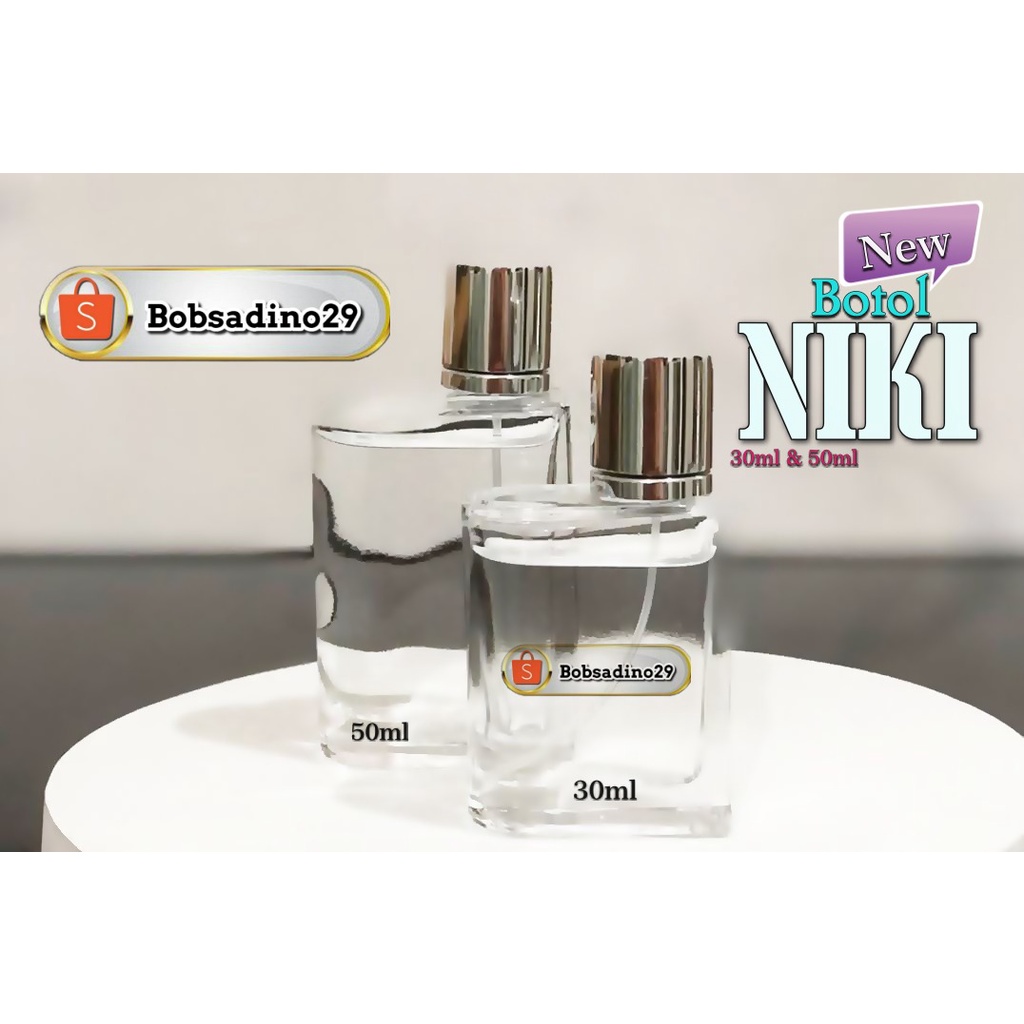 Jual Botol parfum spray press/Botol NIKI/Botol reffil parfum NEW ...