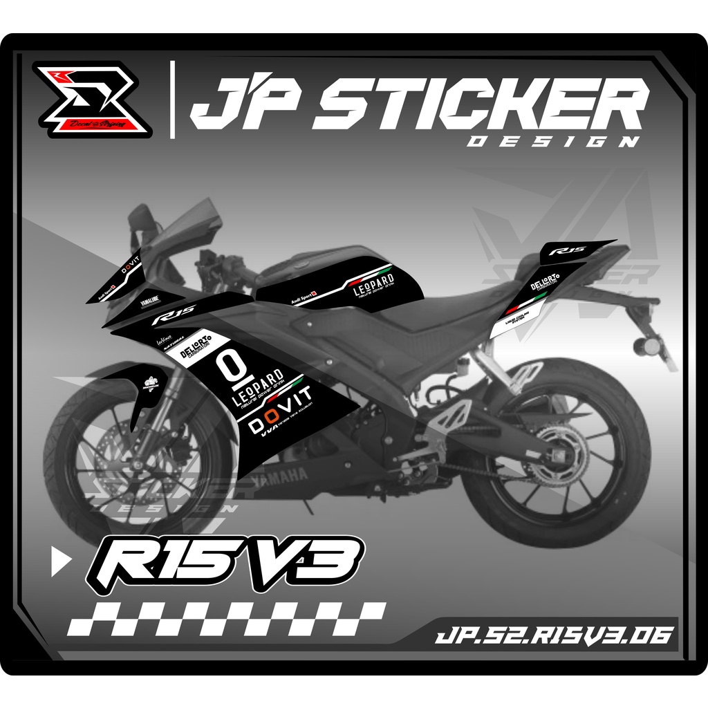 Jual STICKER STRIPING YAMAHA R15 V3 -YAMAHA R15 V3 LIST VARIASI ...