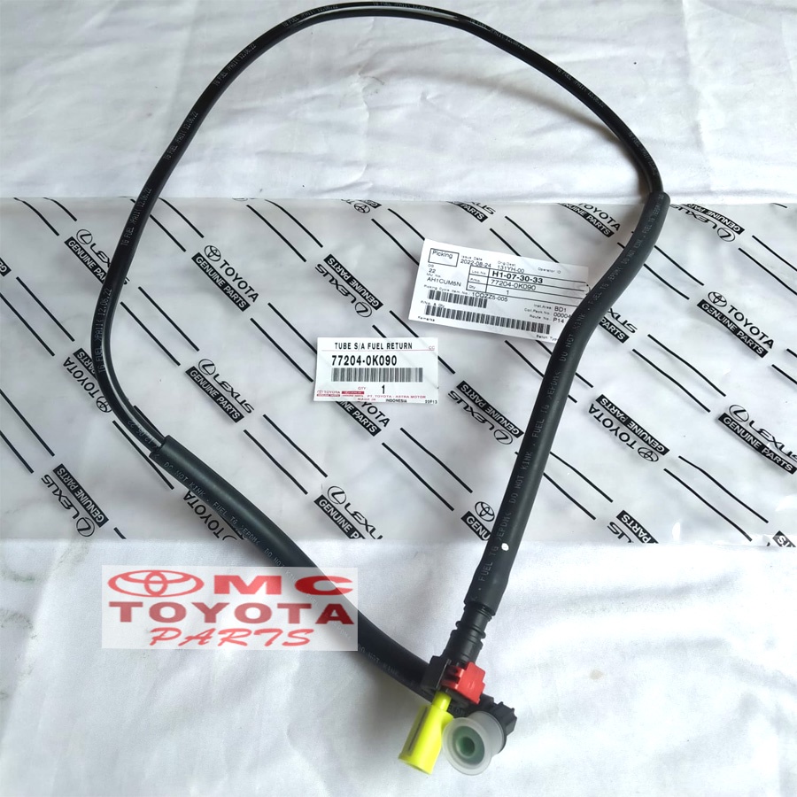 Jual Selang Tanki Bensin / Fuel Return Innova Fortuner Hilux 77204 ...