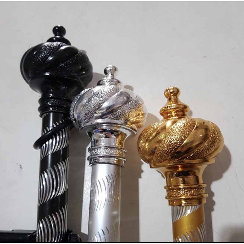Jual Tutup Endcup Ulir Mahkota Tabung Minimalis Gorden Rel Tiang Pipa ...