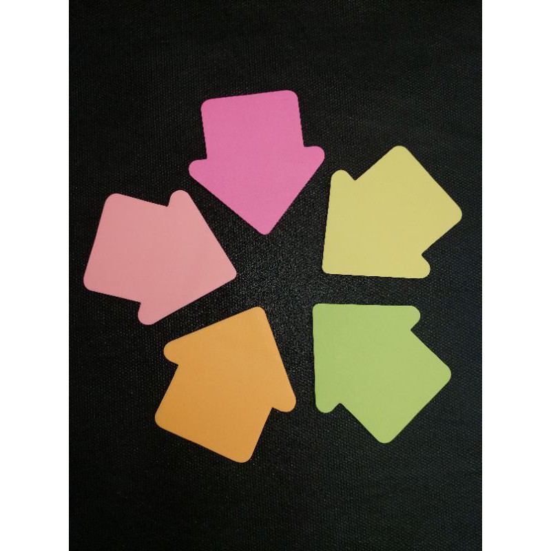 Jual Sticky note berbagai macam bentuk dan warna. pembatas buku, (20 ...