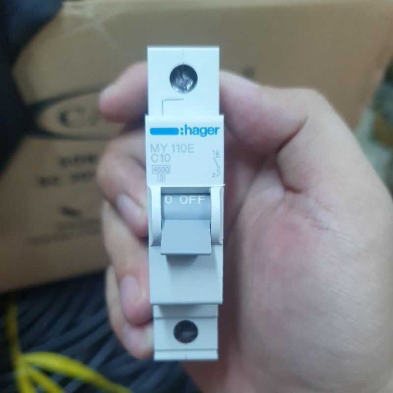 Jual MCB HAGER 1PHASE 1 P PHASE 2A / 4A / 6A / 10A / 16A / 20A / 25A / 32A / 40A / 50A / 63A MY ...