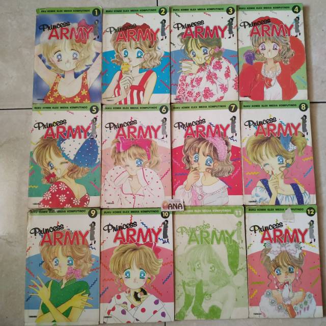 Jual Komik SET Princess Army 1-12 Tamat (Miyuki Takigawa) | Shopee ...